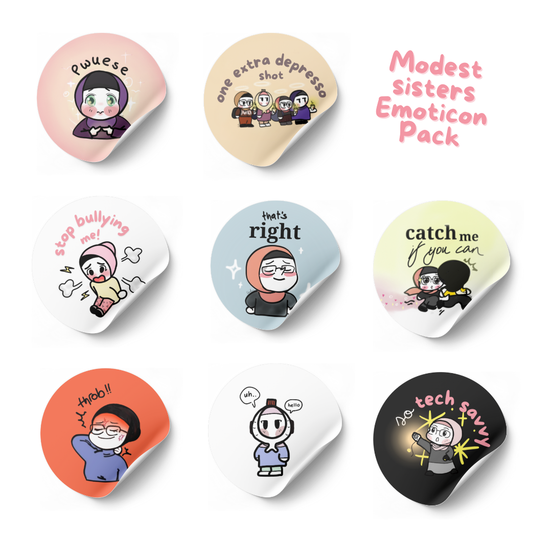 Modest Sisters Stickers – Coming Soon – DreamOut